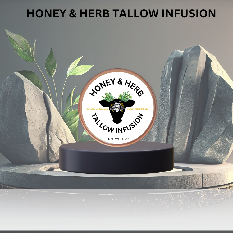 Honey & Herb Tallow Infusion – Earth Grown Cosmetics